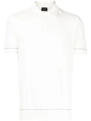 Brioni Cotton Polo Shirt - Multicolor