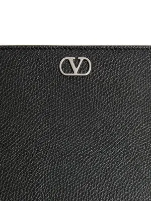 Valentino Garavani Vlogo Signature Leather Pouch