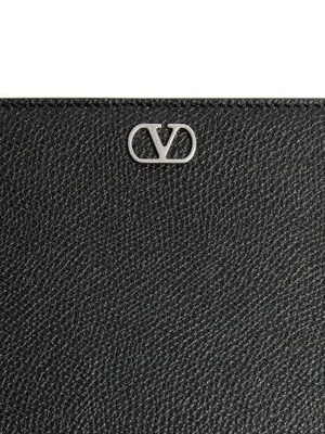 Valentino Garavani Vlogo Signature Leather Pouch