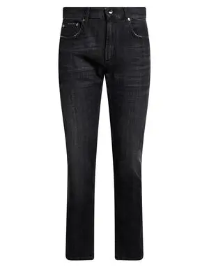 DEPARTMENT 5 Jeans Charcoal Size Cotton, Rubber