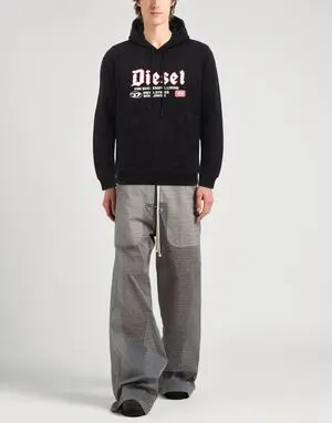 DIESEL® Sweatshirt Size Cotton, Polyester