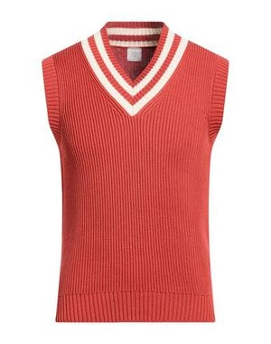 Eleventy Sweater Coral Size Cotton - Red