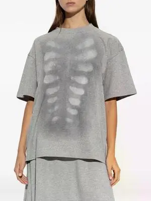 AVAVAV Skeleton-print Oversized T-shirt