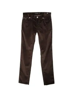 Brioni Velvet Cotton Trousers - Multicolor