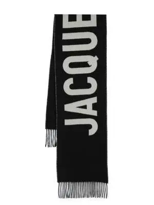 Jacquemus Logo Wool Scarf - Multicolor
