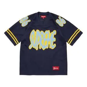 Supreme Fw26 Reflective Football Jersey - Navy
