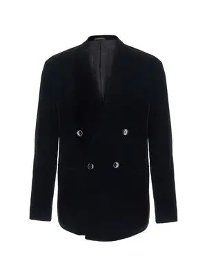 Giorgio Armani Double-breasted Blazer Jacket - Multicolor