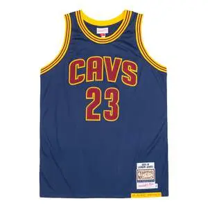 Mitchell & Ness Lebron James Cleveland Cavaliers 2015-16 Authentic Jersey - Blue