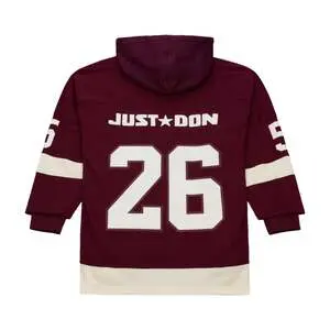 Mitchell & Ness X Just Don Detroit Wings Jersey Hoodie