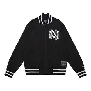 Mitchell & Ness X Mastermind Logo Embroidery Jacket