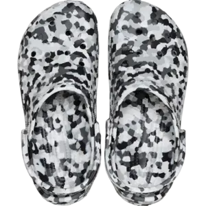 CROCS Classic Confetti Clog 'black White