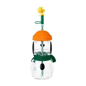 STARBUCKS X Peanuts Pumpkin Glass Coldcup