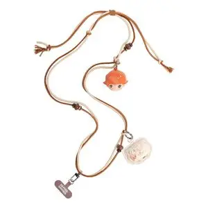 POP MART Dimoo The Missing Day Mobile Phone Lanyard 'a Call Between Worlds - Multi-color
