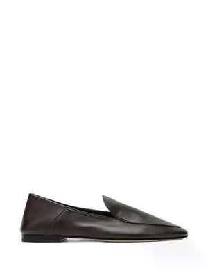Dear Frances Gio Leather Loafers - Brown