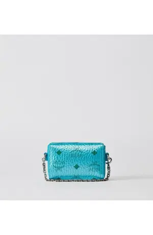 Mcm Diamant 3d Charm In Visetos