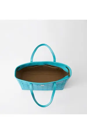 Mcm Medium Toni Top-zip Shopper In Visetos