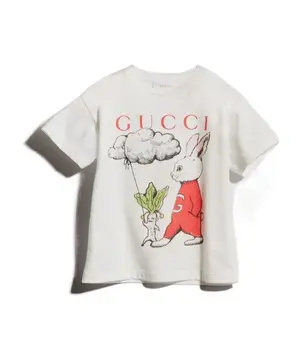 Gucci Baby Cotton T-shirt With Print
