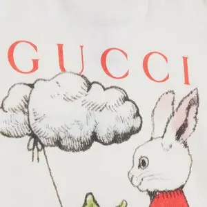 Gucci Baby Cotton T-shirt With Print