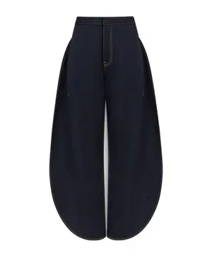 Alaïa PETAL DENIM PANTS No
