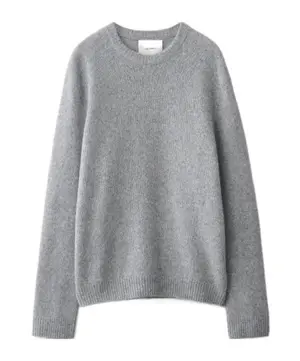 LISA YANG Crew Neck Sweater - Gray