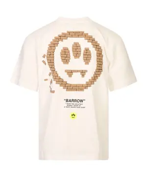 BARROW Teddy Bear Printed Jersey T-shirt