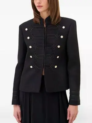 OTTOD'AME Frogging-detail Jacket