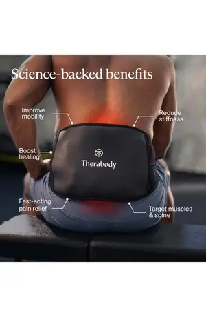 THERABODY Theraback Led Light & Vibration Therapy Device