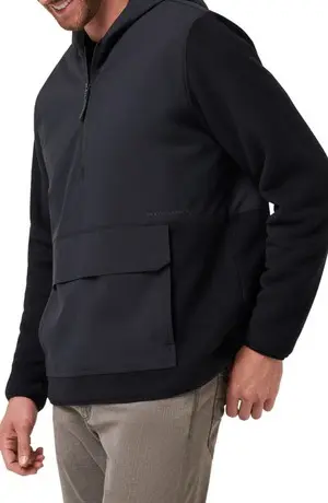 Travis Mathew Drift Fleece Half Zip Jacket