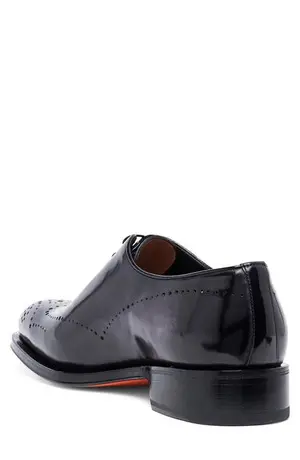 Santoni Leather Wingtip Oxford