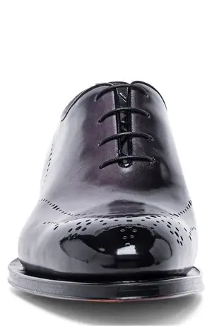 Santoni Leather Wingtip Oxford