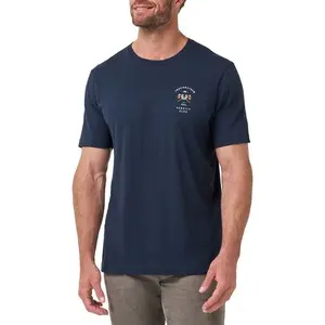 Travis Mathew Varsity Club Graphic T-shirt - Total Eclipse