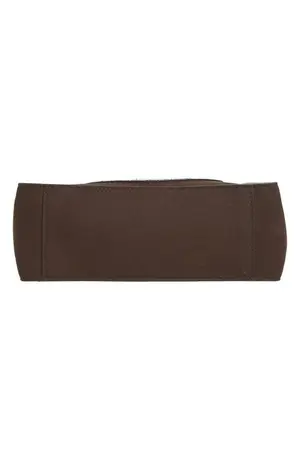 Stella McCartney Logo Faux Suede Crossbody Bag