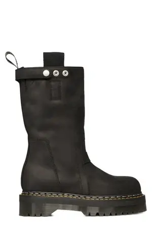 Rick Owens X Dr. Martens Quad Sole Pull-on Boot