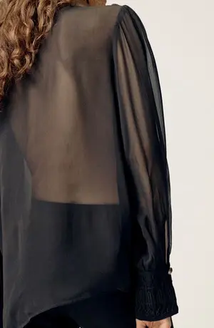 Mango Cayenne Soutache Detail Top