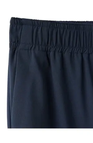 Mango Marker Elastic Waist Wide Leg Pants