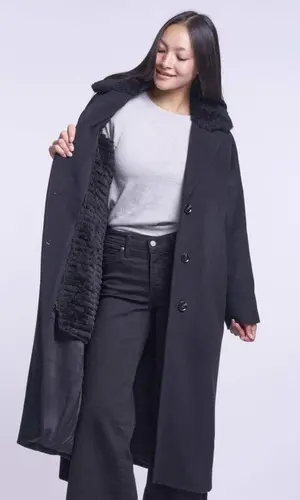 BLUE DUCK Maxi Wool Coat