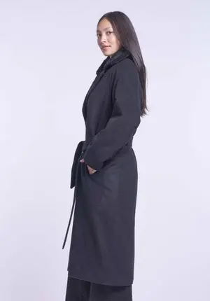 BLUE DUCK Maxi Wool Coat