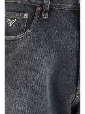 Prada Vintage Effect Denim Jeans