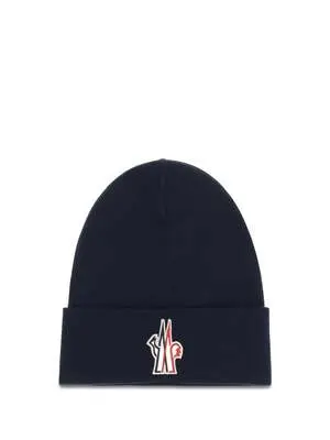 Moncler Wool Beanie - Blue