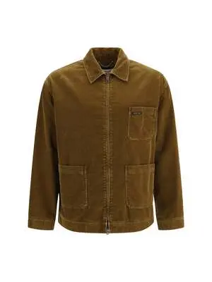 GOLDEN GOOSE Corduroy Workwear Jacket - Brown