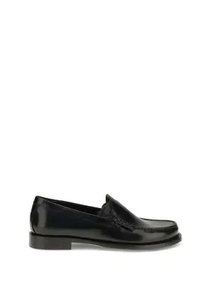 Celine Loafer Perforated Triomphe 15 - Black