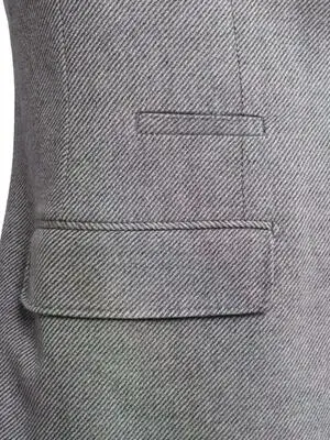 Brunello Cucinelli Herringbone-weave Tailored Blazer