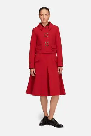 EMILIA WICKSTEAD Aelin Jacket In Birdseye Suiting
