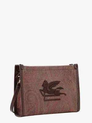 Etro Pegaso Arnica Paisley Fabric Pouch