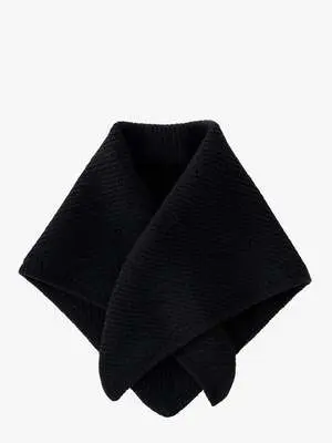 Studio Nicholson Pythagoras Merino Wool Traingular Scarf - Black