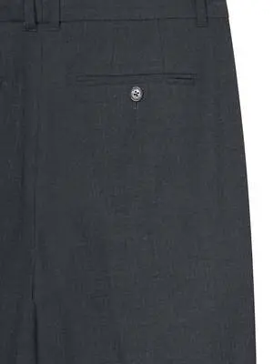 DUNST Tailored Trousers With Pleats - Grey