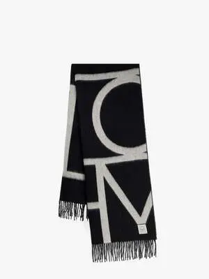TOTEME Monogram Wool Scarf
