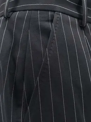 Dolce & Gabbana Pinstriped Stretch Wool Trousers