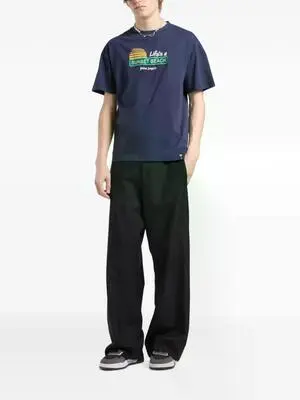 Palm Angels Sunset Signal Graphic-print T-shirt