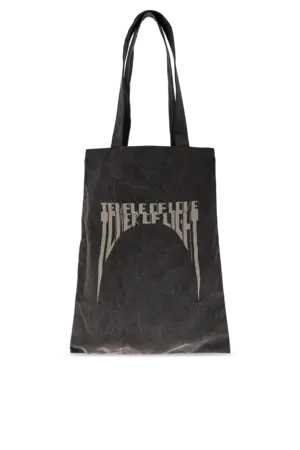Rick Owens Embroidered Tote Bag - Grey
